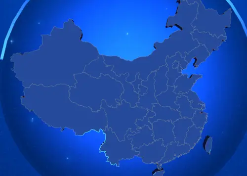 科技中国地图unity中国地图三维可视中国地图数字孪生模型-科幻场景模型库-3ds Max(.max)模型下载-cg模型网