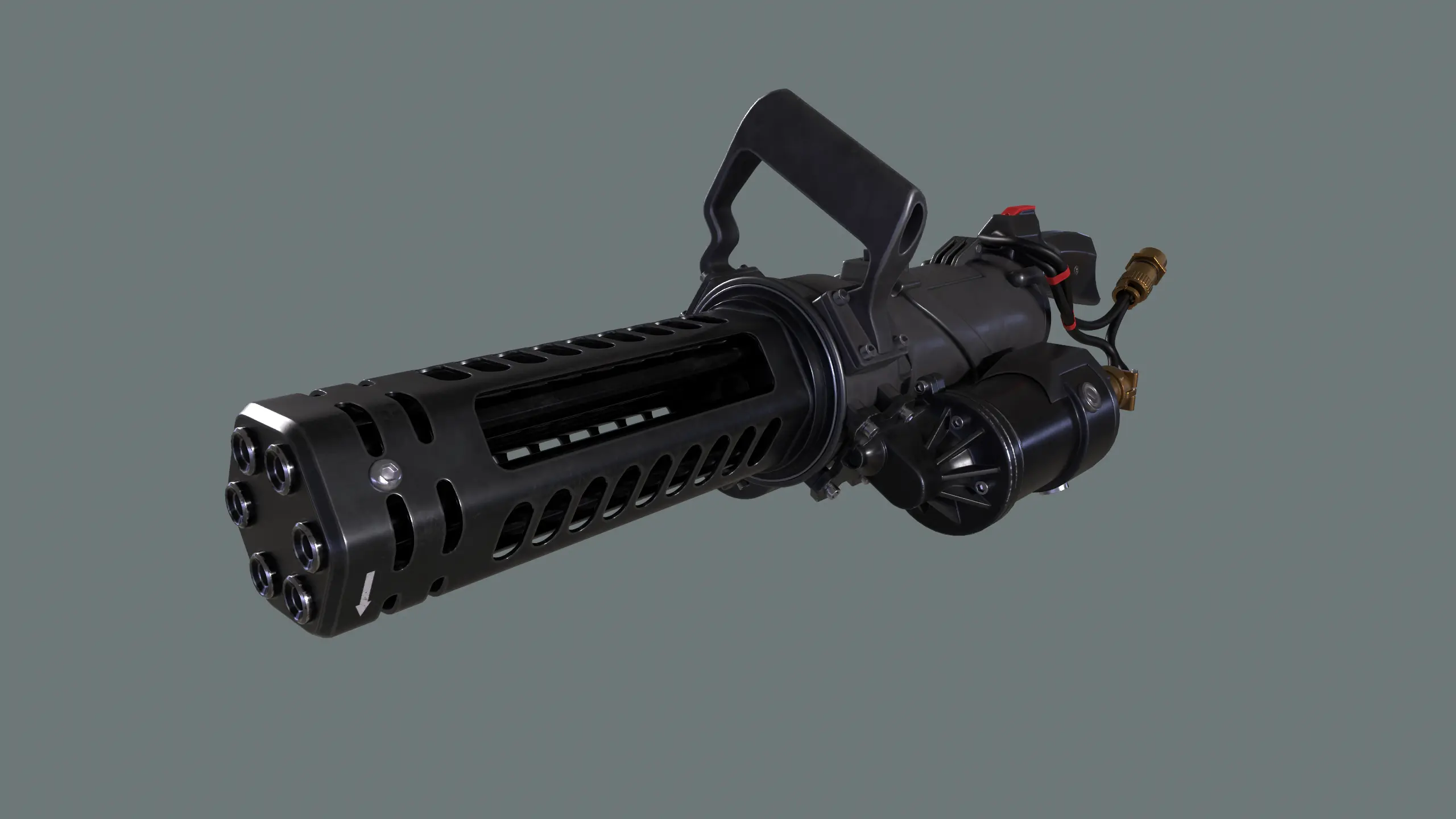 XM556“微型炮”机枪模型 - 游戏/影视/动画 - 作品模型 - CG模型网