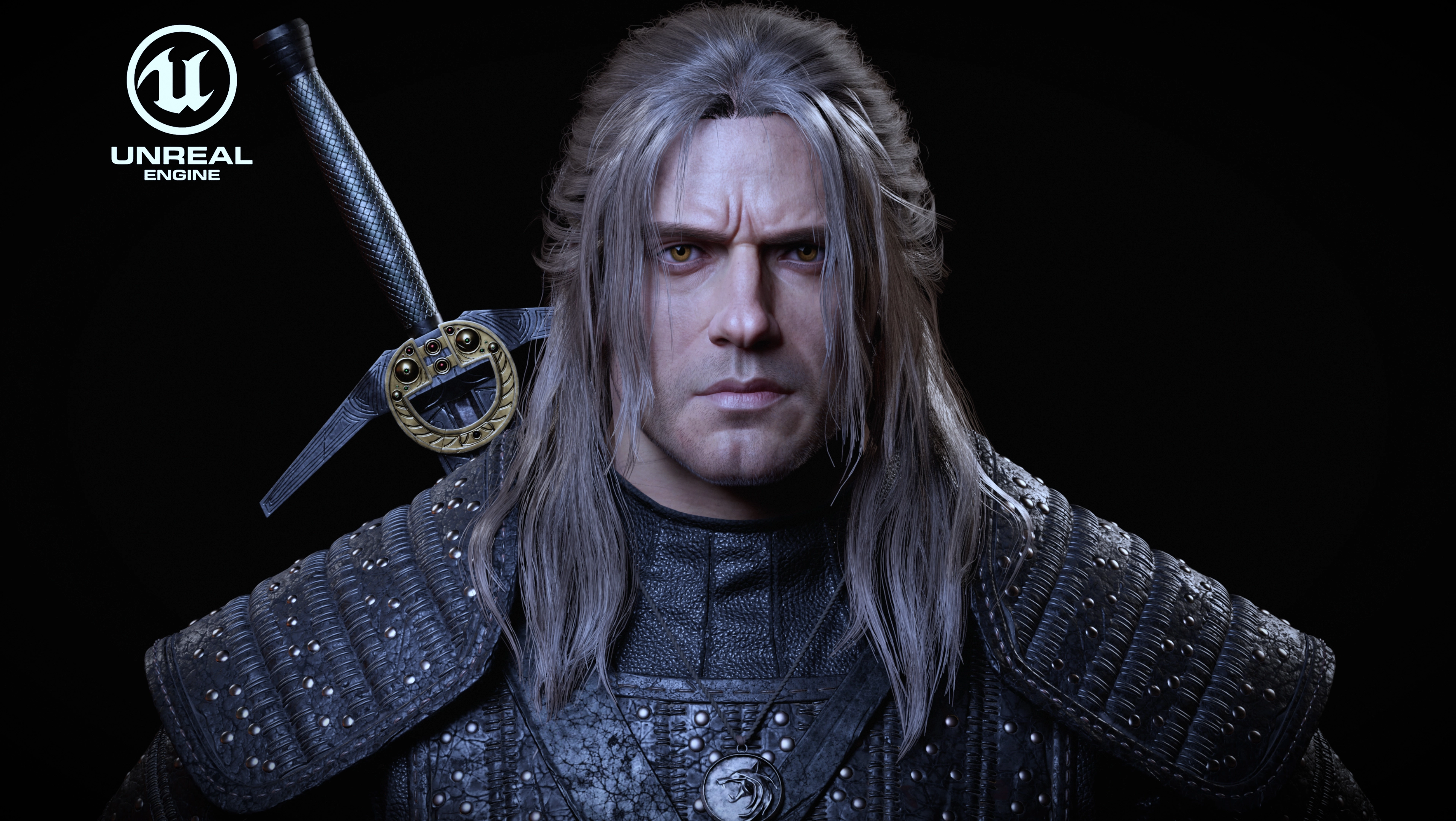 3A次世代游戏角色课程案例：猎魔人模型 - 角色/人物/生物 - 作品模型 - CG模型网