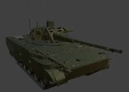 2S38 苏联模型-装甲车／坦克模型库-3ds Max(.max)模型下载-cg模型网