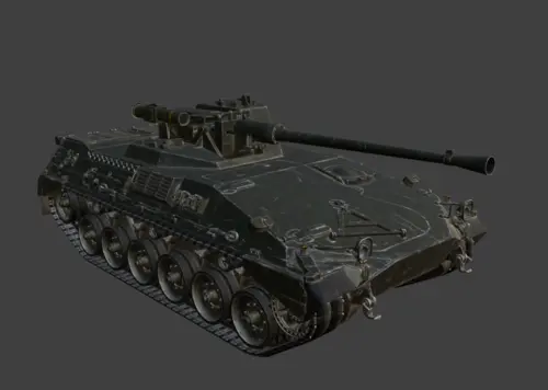 Begleitpanzer 57模型-装甲车／坦克模型库-3ds Max(.max)模型下载-cg模型网