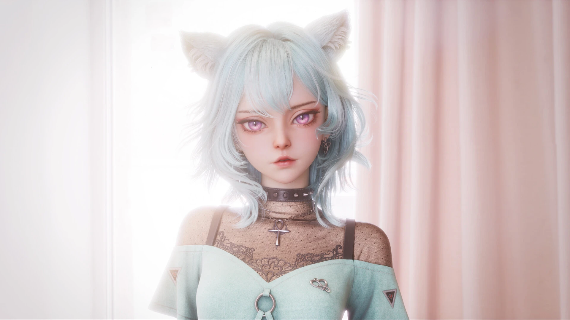 UE角色_猫女模型 - 角色/人物/生物 - 作品模型 - CG模型网