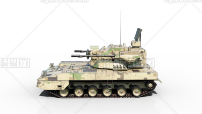 四涂装 PGZ09模型-火炮器械模型库-Substance Painter(.spp/.sbsar)模型下载-cg模型网