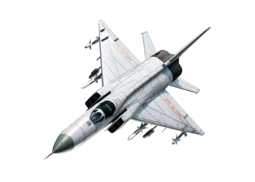 J8II 歼-8II模型-军用飞机模型库-3D Studio(.3ds)模型下载-cg模型网