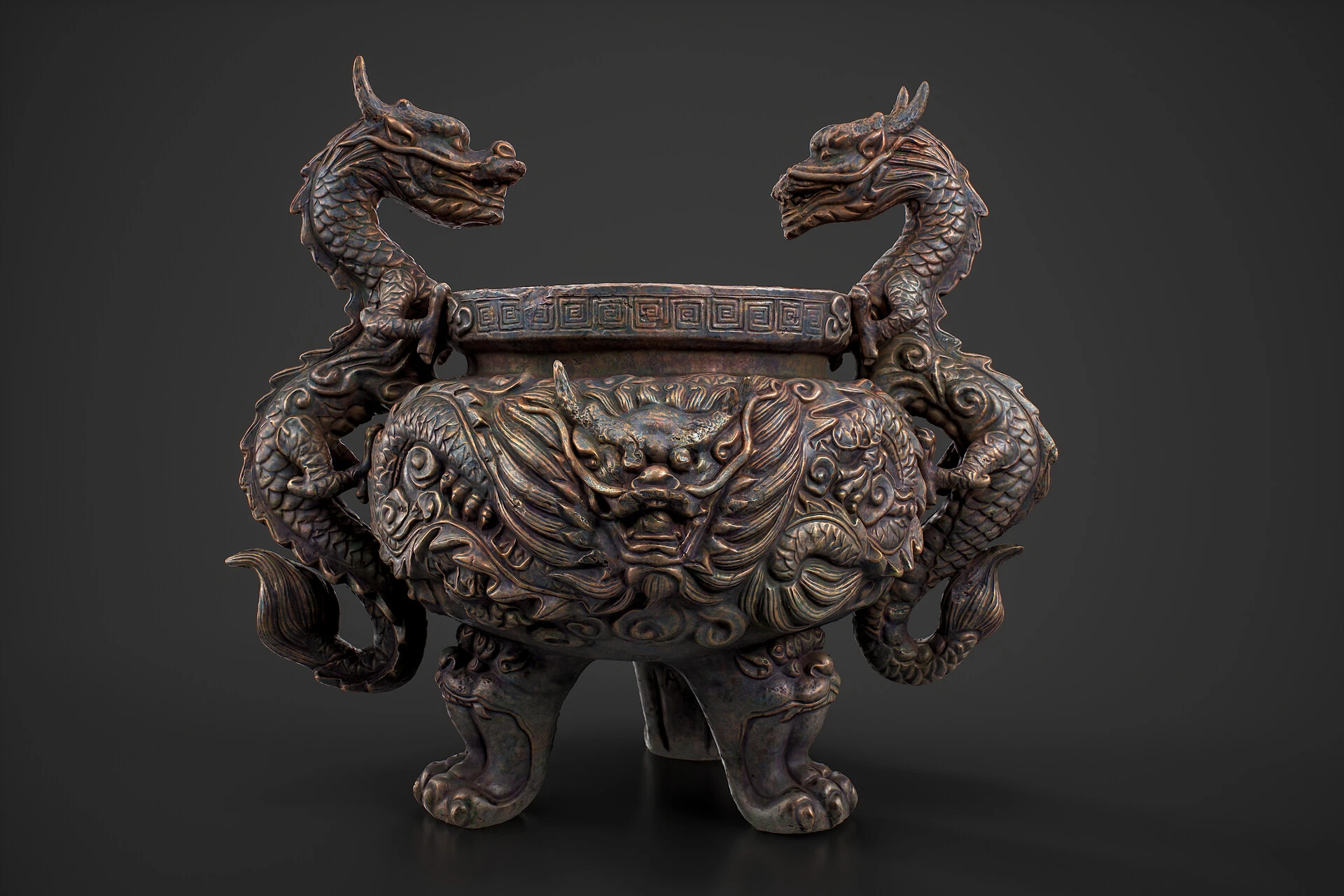 鼎China Destiny of a state模型 - 场景/空间/建筑 - 作品模型 - CG模型网