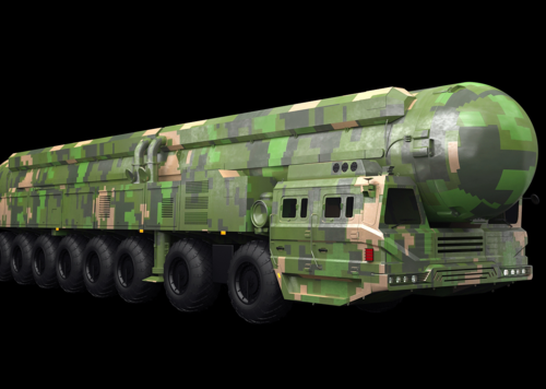 东风-61 DF-61模型-导弹模型库-3ds Max(.max)模型下载-cg模型网