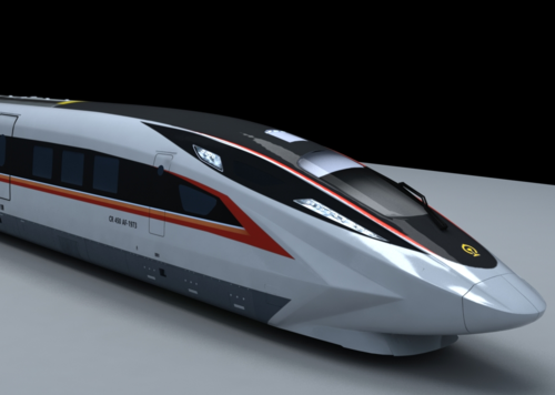 CR450-AF 复兴号模型-火车/轨道车模型库-3ds Max(.max)模型下载-cg模型网