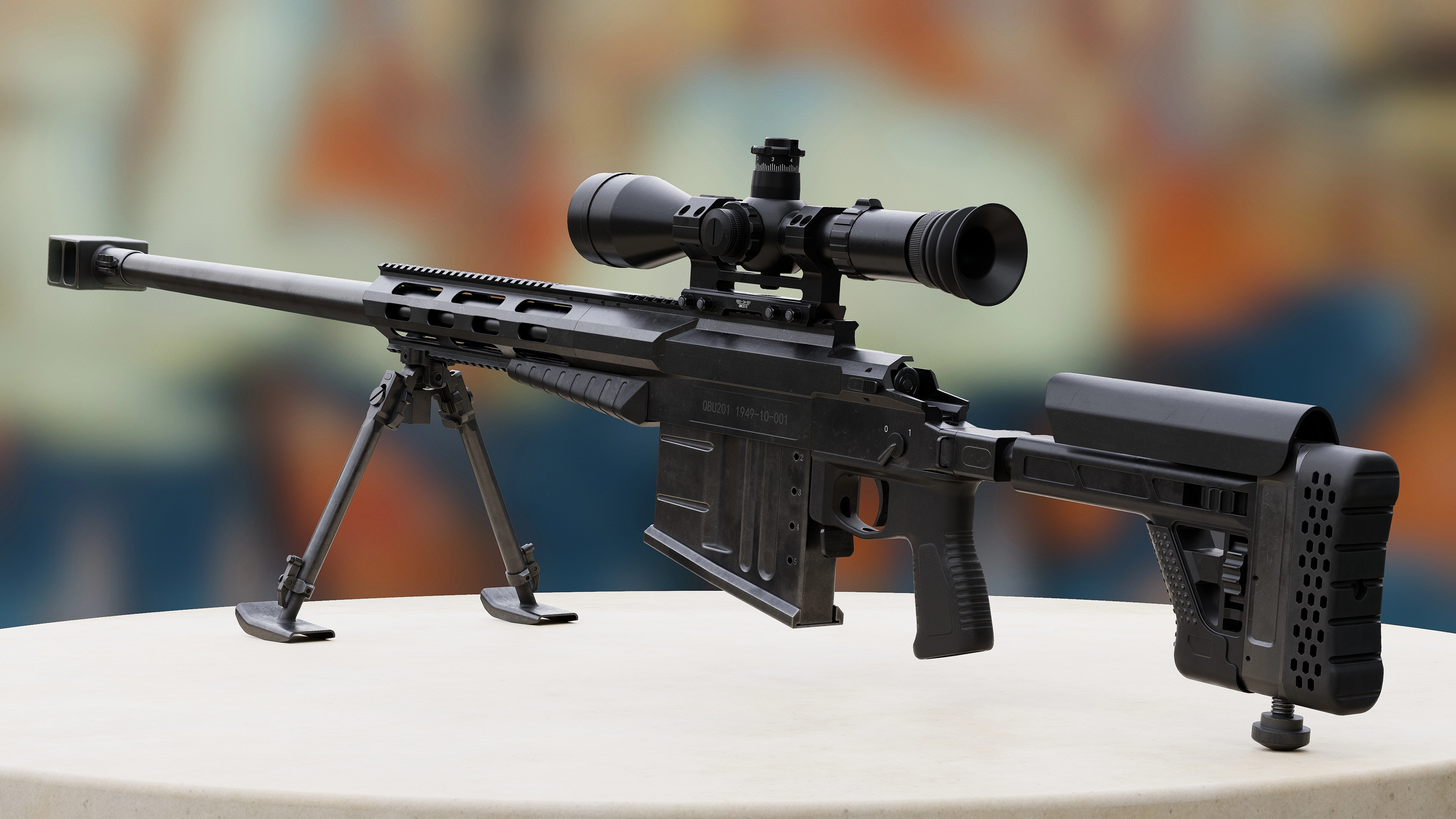 QBU-201（CS/LR46）型12.7mm高精度狙击步枪模型 - 工业/产品/道具 - 作品模型 - CG模型网