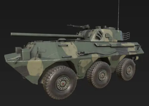 PBR PLL05模型-装甲车／坦克模型库-Maya(.ma/.mb)模型下载-cg模型网